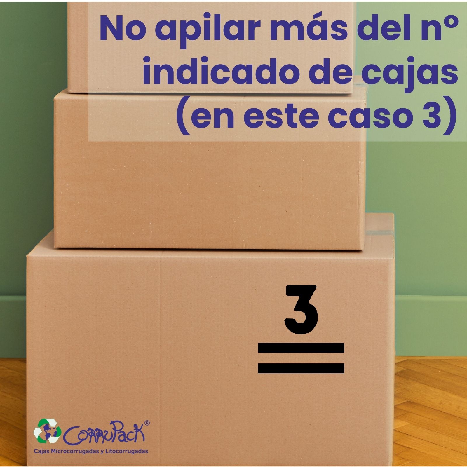 Significado de los símbolos impresos en cajas de cartón