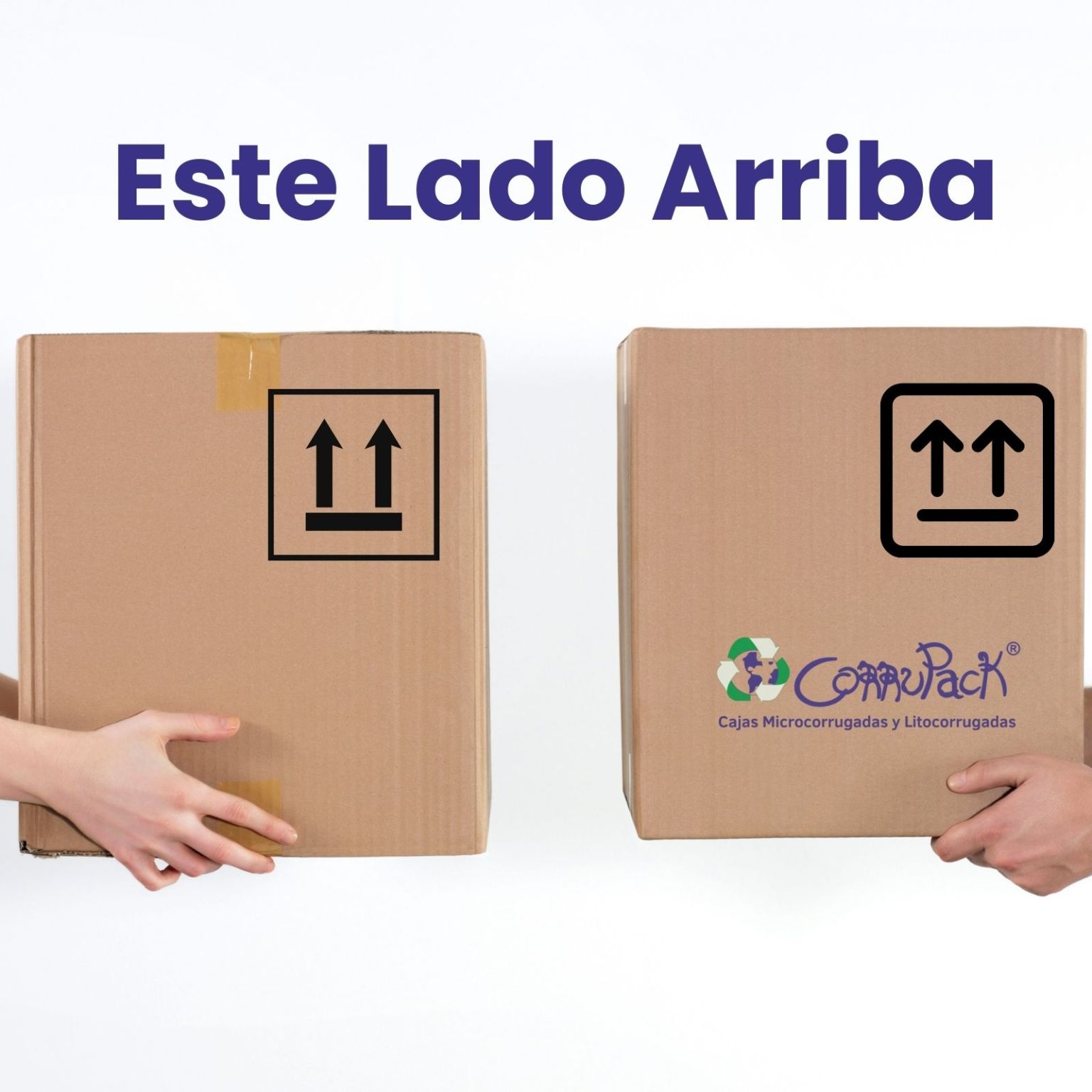 Significado de los símbolos impresos en cajas de cartón