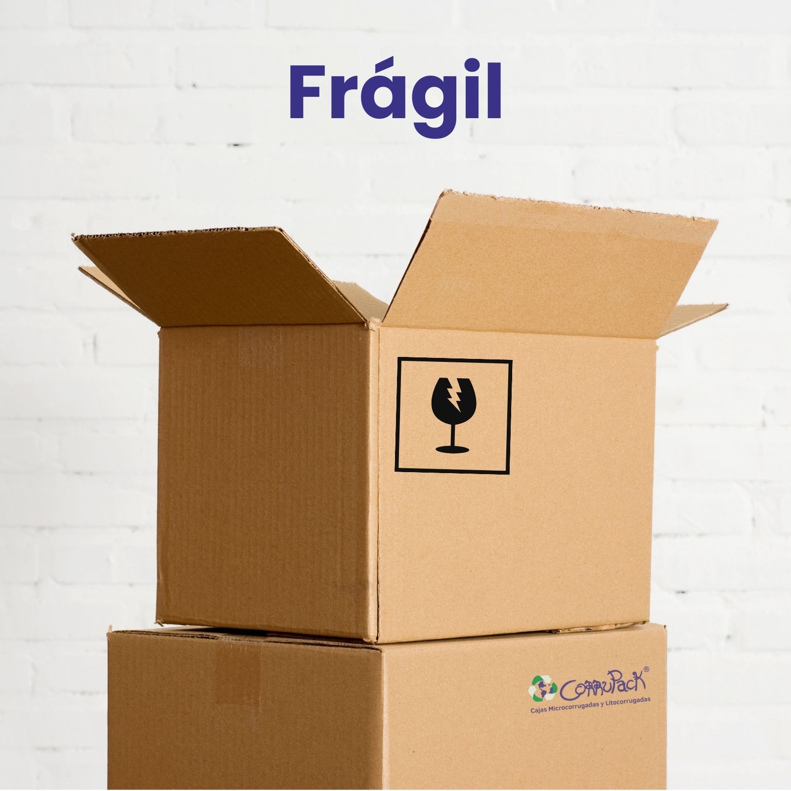 Significado de los símbolos impresos en cajas de cartón